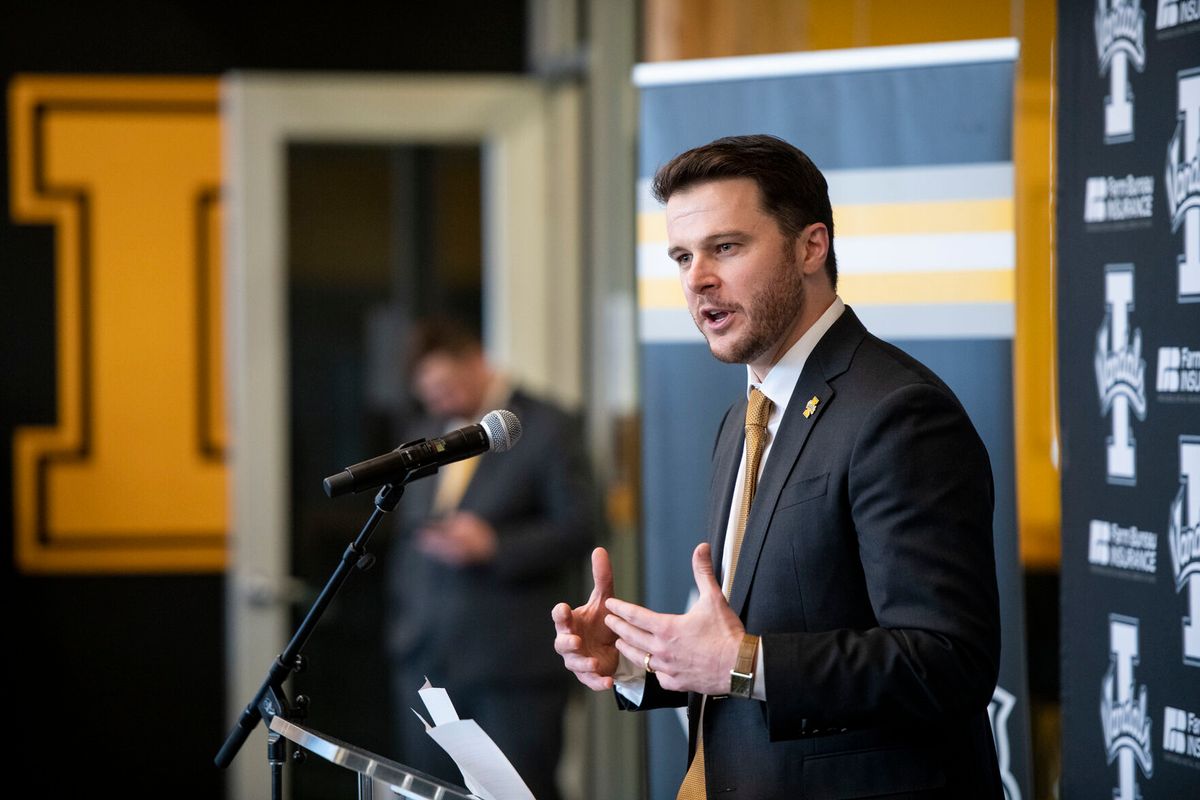 The new man in charge: Pribble introduced as Idaho men’s basketball co...