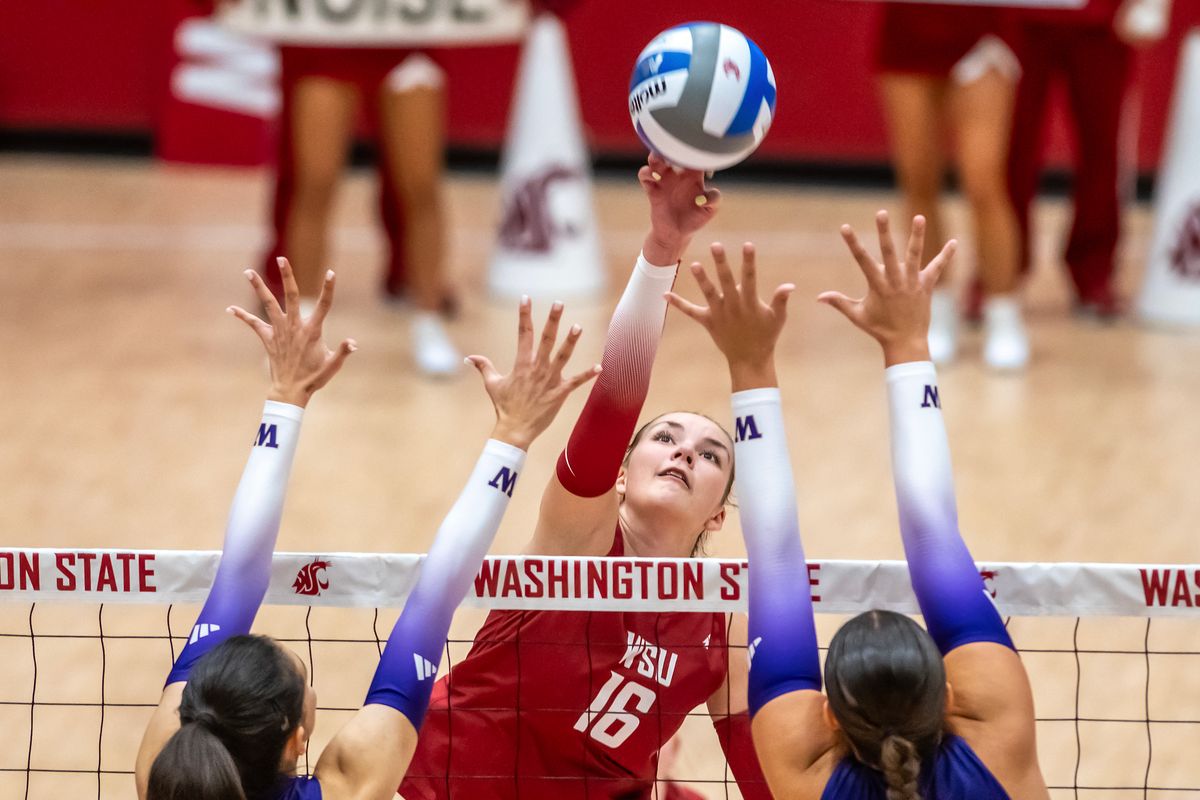 Lewiston’s Wessels, Huskies beat Wazzu in volleyball’s Apple...