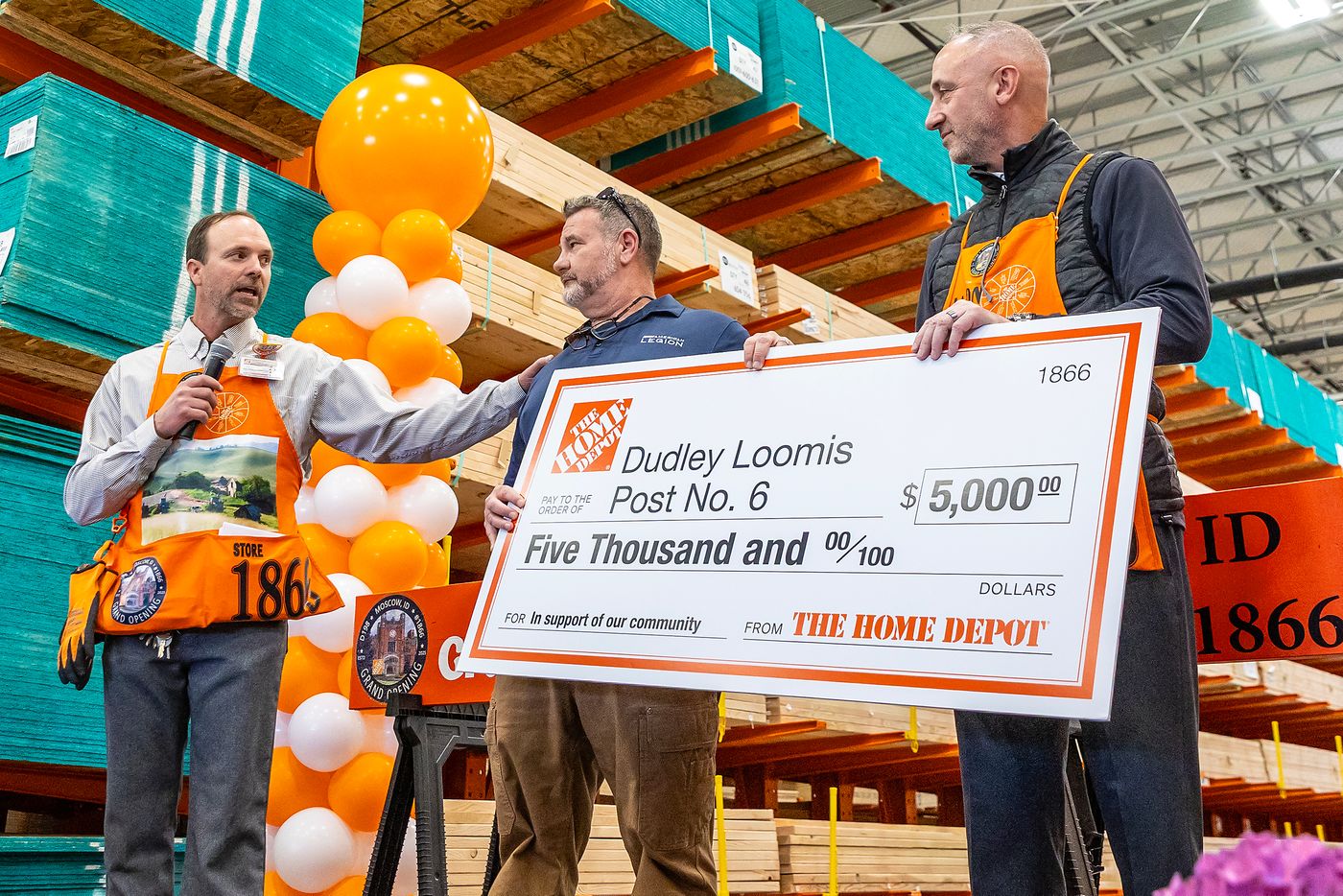 Home Depot ready to open