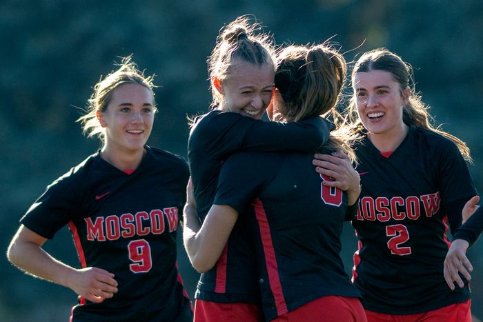 Bears clinch first girls soccer state title in school histor...