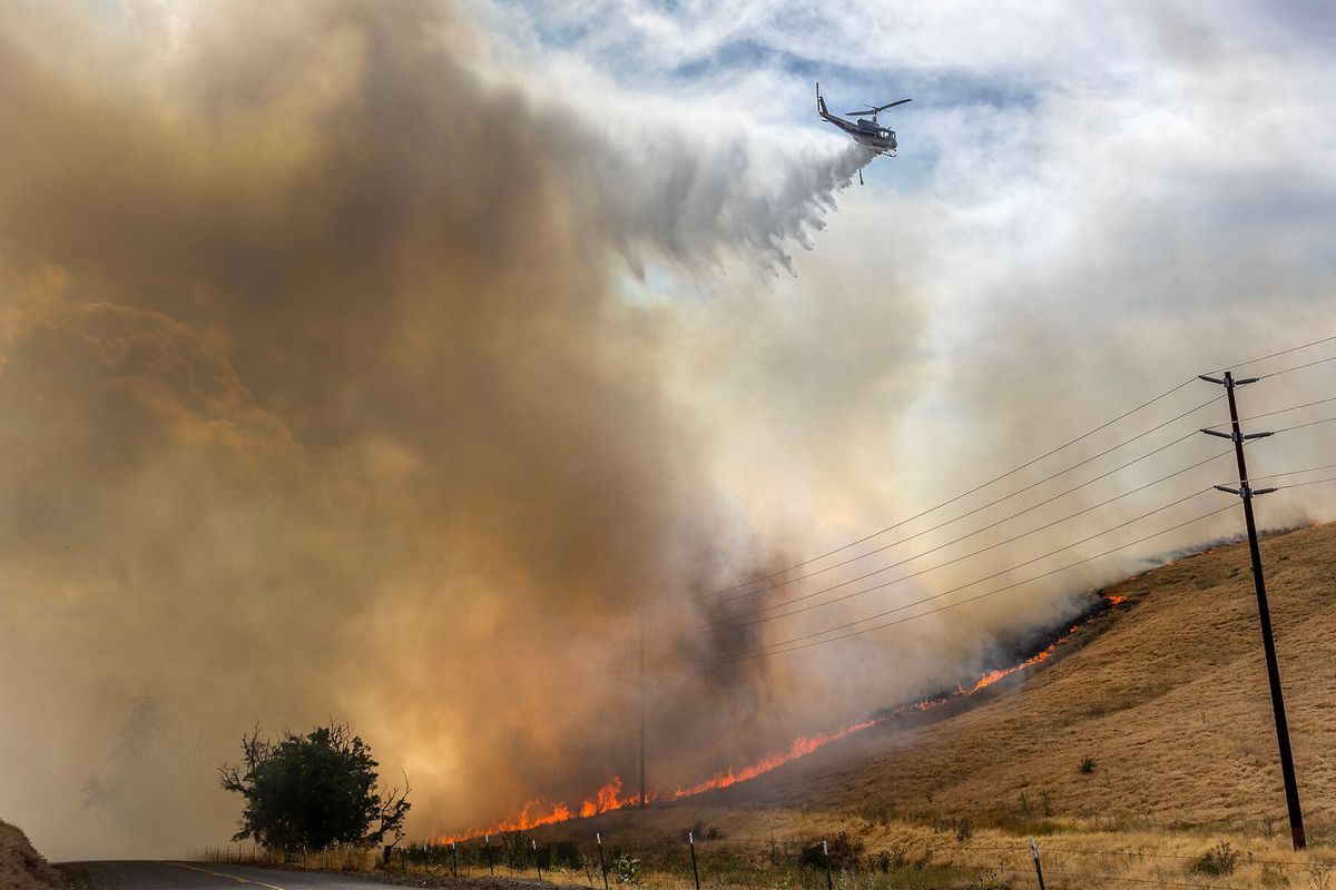Clarkston fire burns 150 acres near Amity Lane