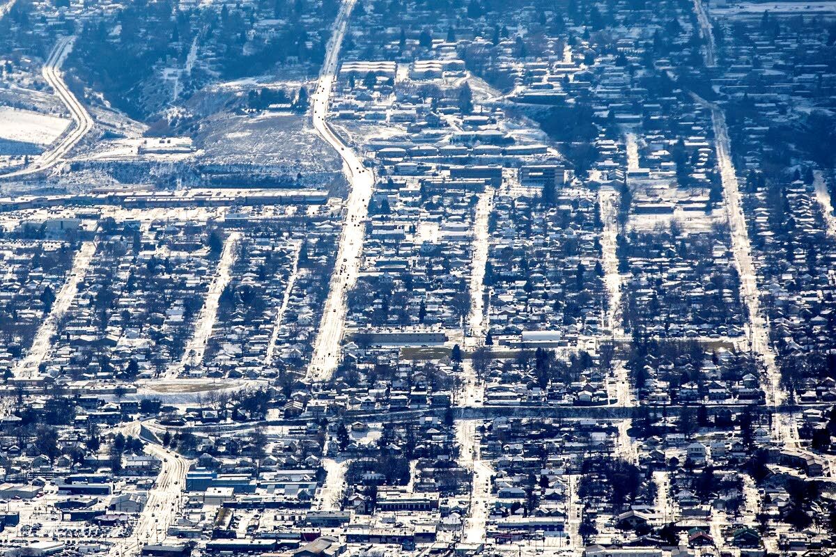 Photo: Valley dusting