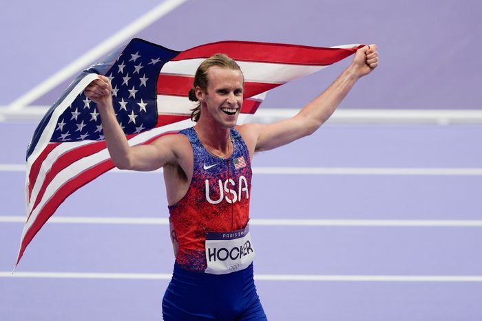 American Cole Hocker pulls off Olympic stunner for the ages in the 1,5...