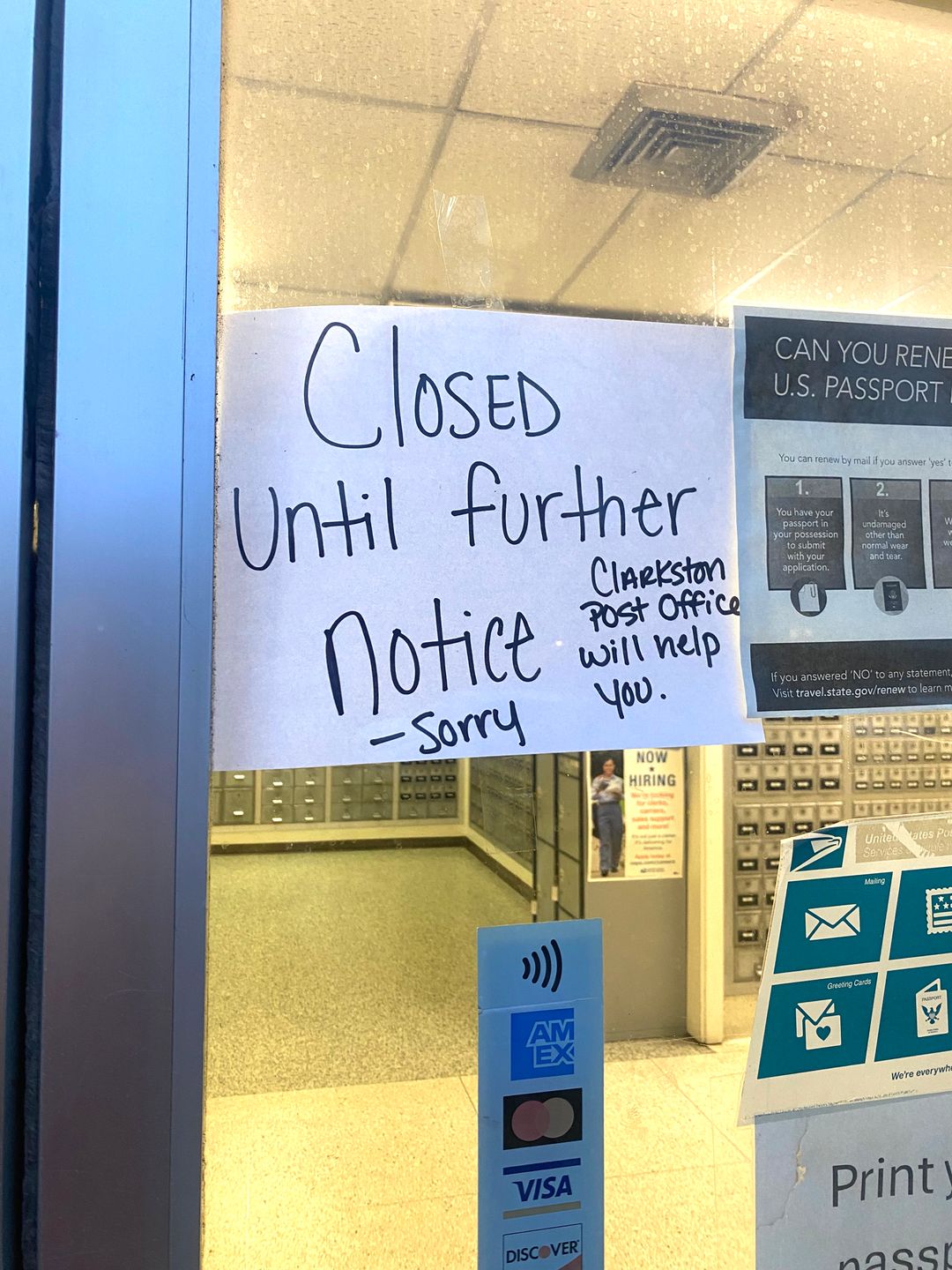 Lewiston Post Office abruptly closed, customers directed to ...