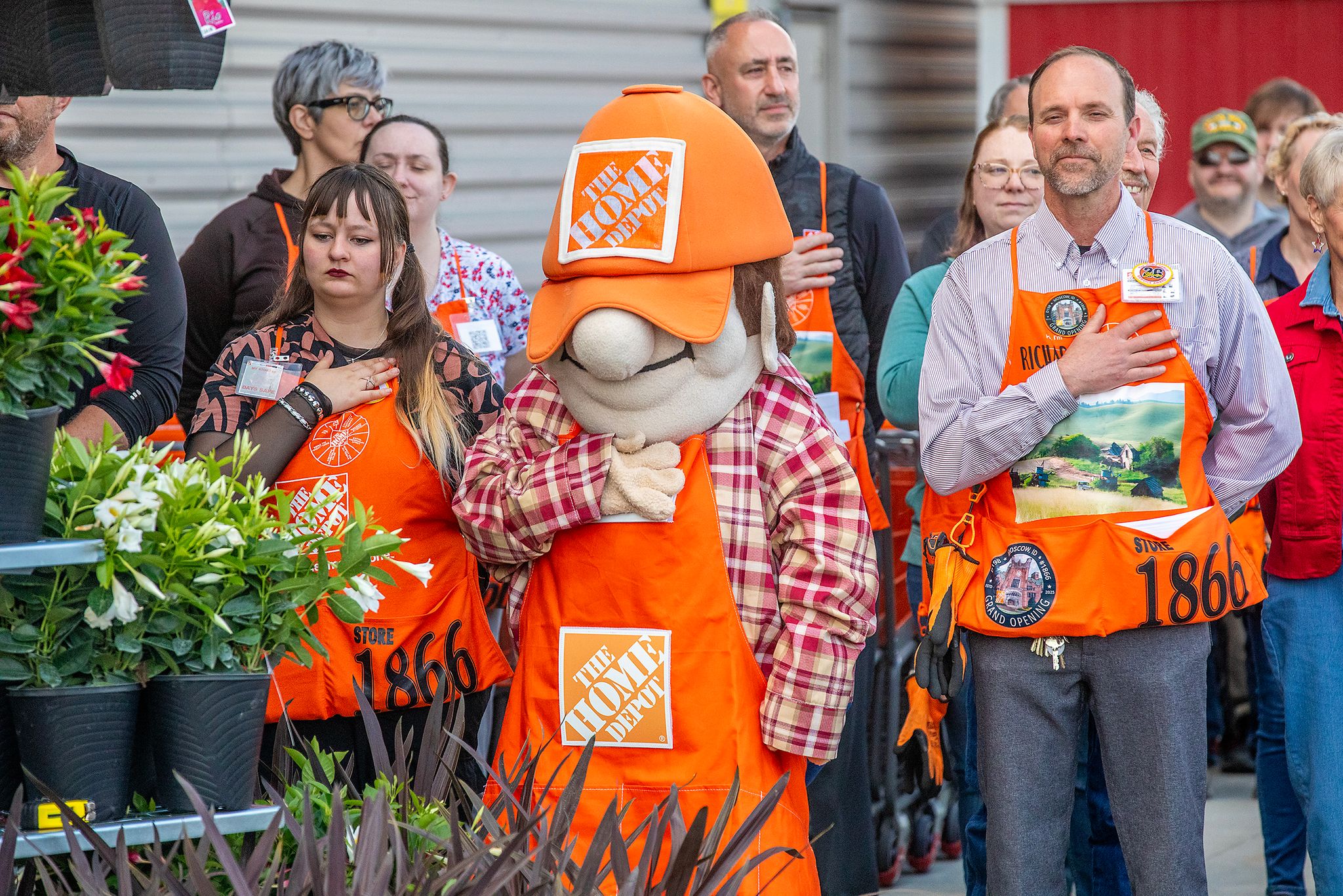 Home Depot ready to open