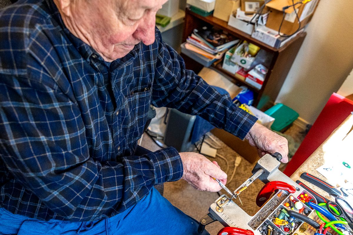 Spinning lures and fishing tales