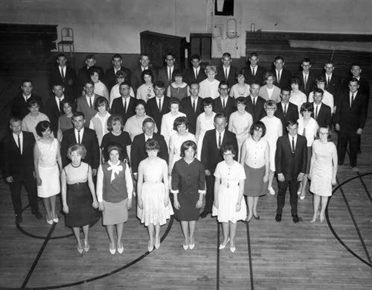 1965: Pomeroy High School graduating class