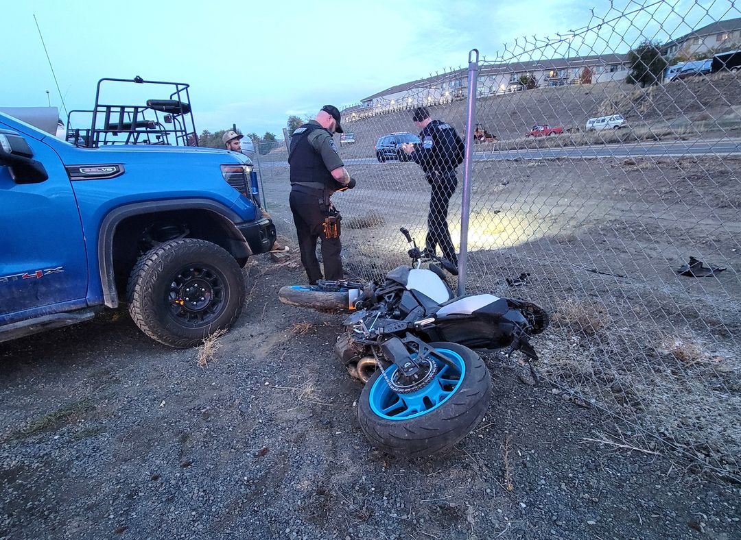 Lewiston man injured in motorcycle crash early Saturday morning
