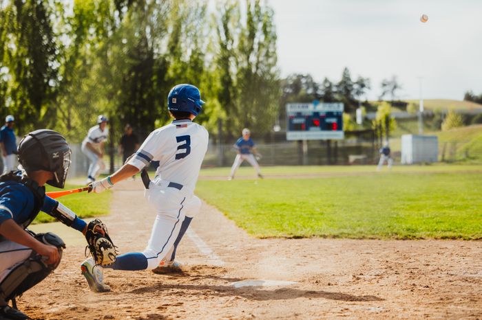 Play at plate sends Hounds to district title game