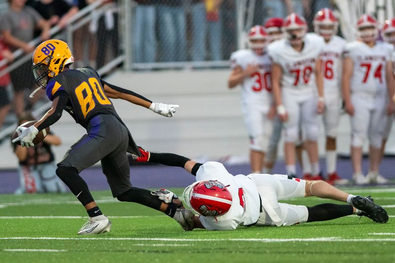 High school football scores