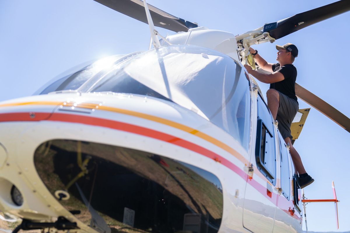 Copter prep