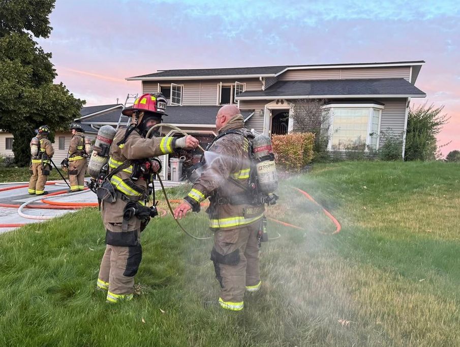 Pullman home damaged by a cooking fire