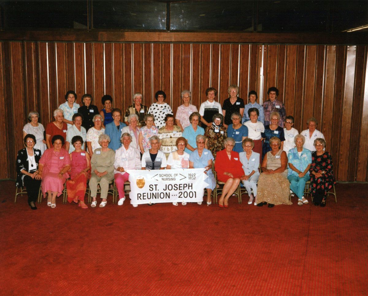 Blast from the Past / 2001: Nursing school graduates’ reunion