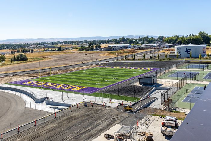 Tour gives glimpse into new LHS athletic stadium