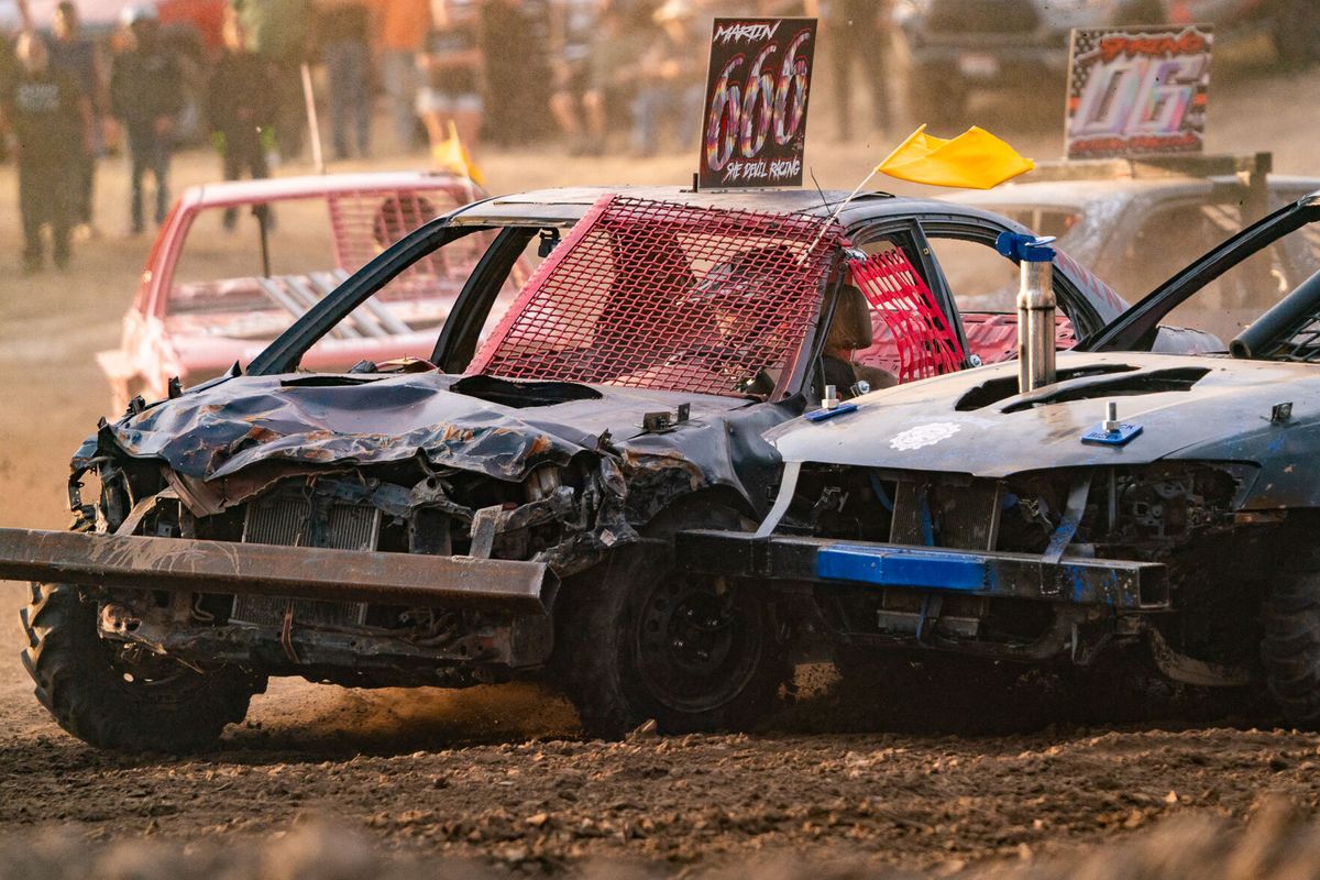 The demolition derby delivers
