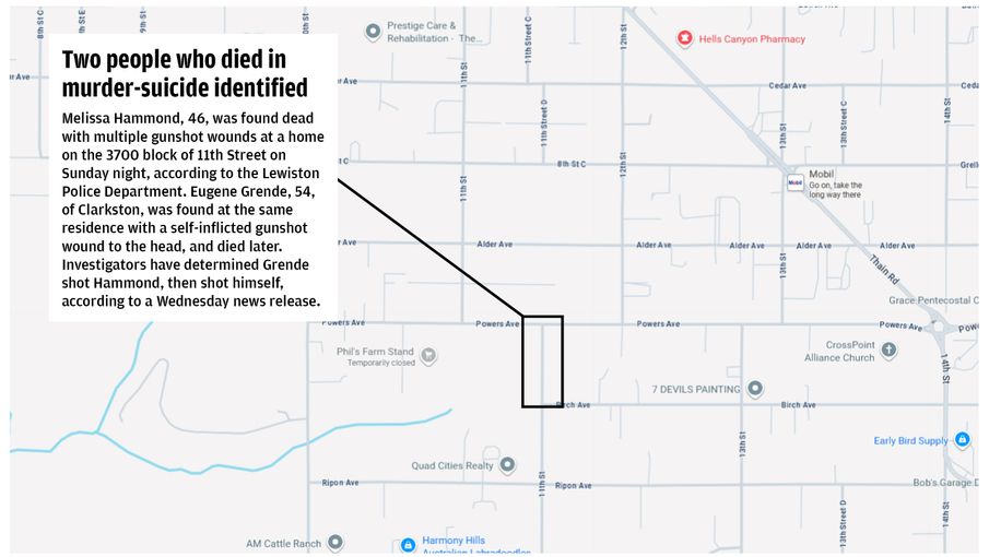 Lewiston police name two people who died in murder-suicide S...