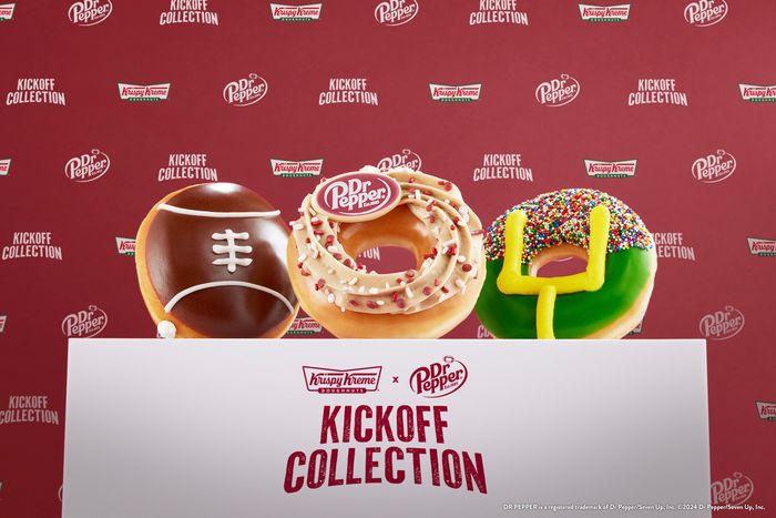KRISPY KREME® and Dr Pepper® Team Up for First Time to Kick Off Footba...