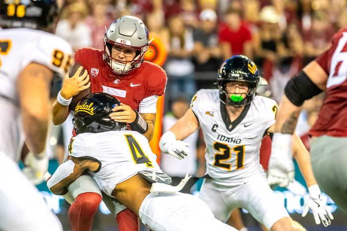 How Jaxon Potter ascended to QB1 for Washington State