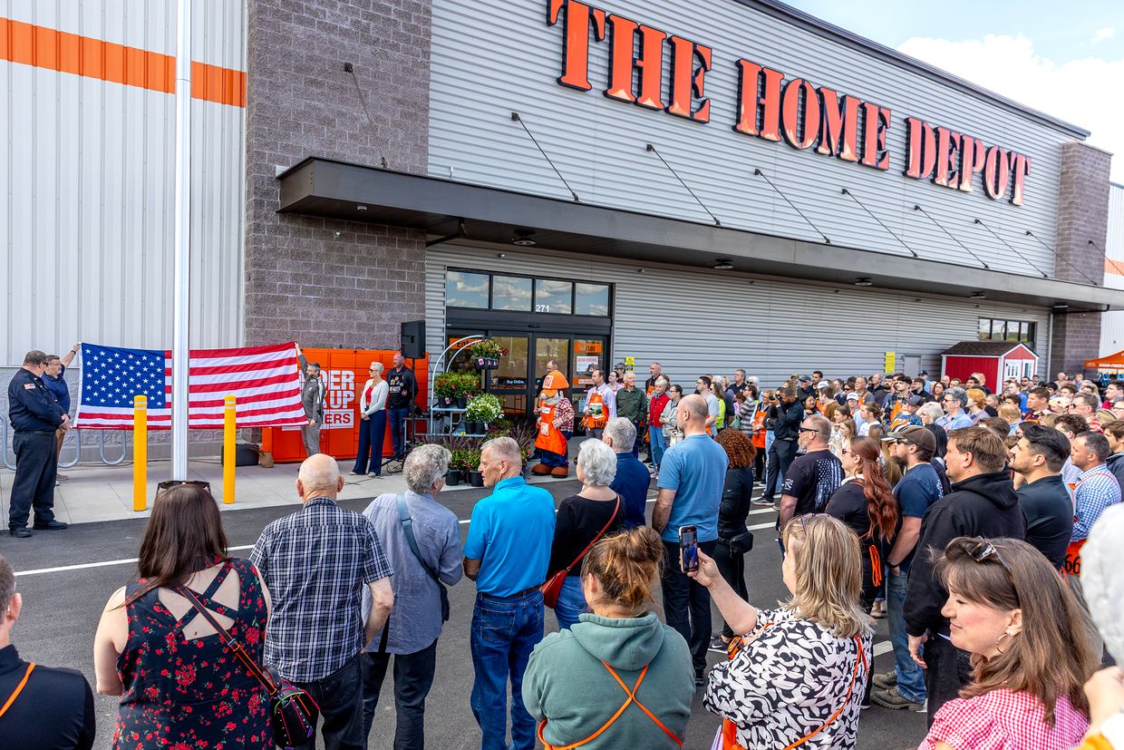 Home Depot ready to open