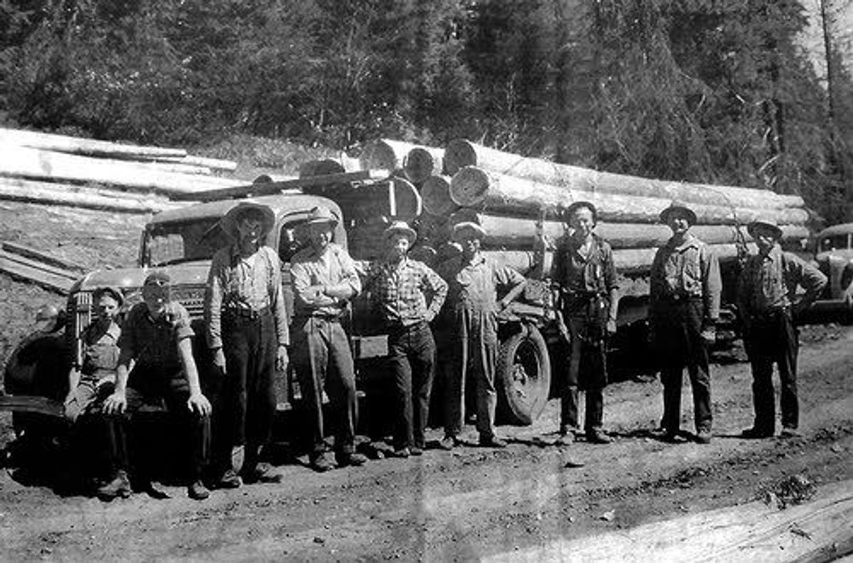 1930s: How logging was done