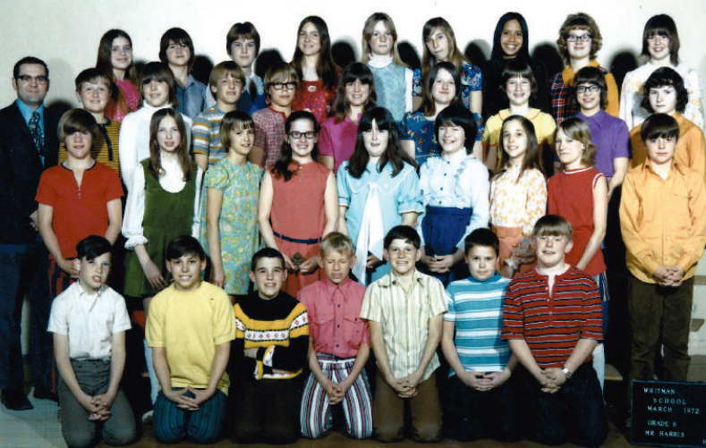 1972: Whitman sixth-graders