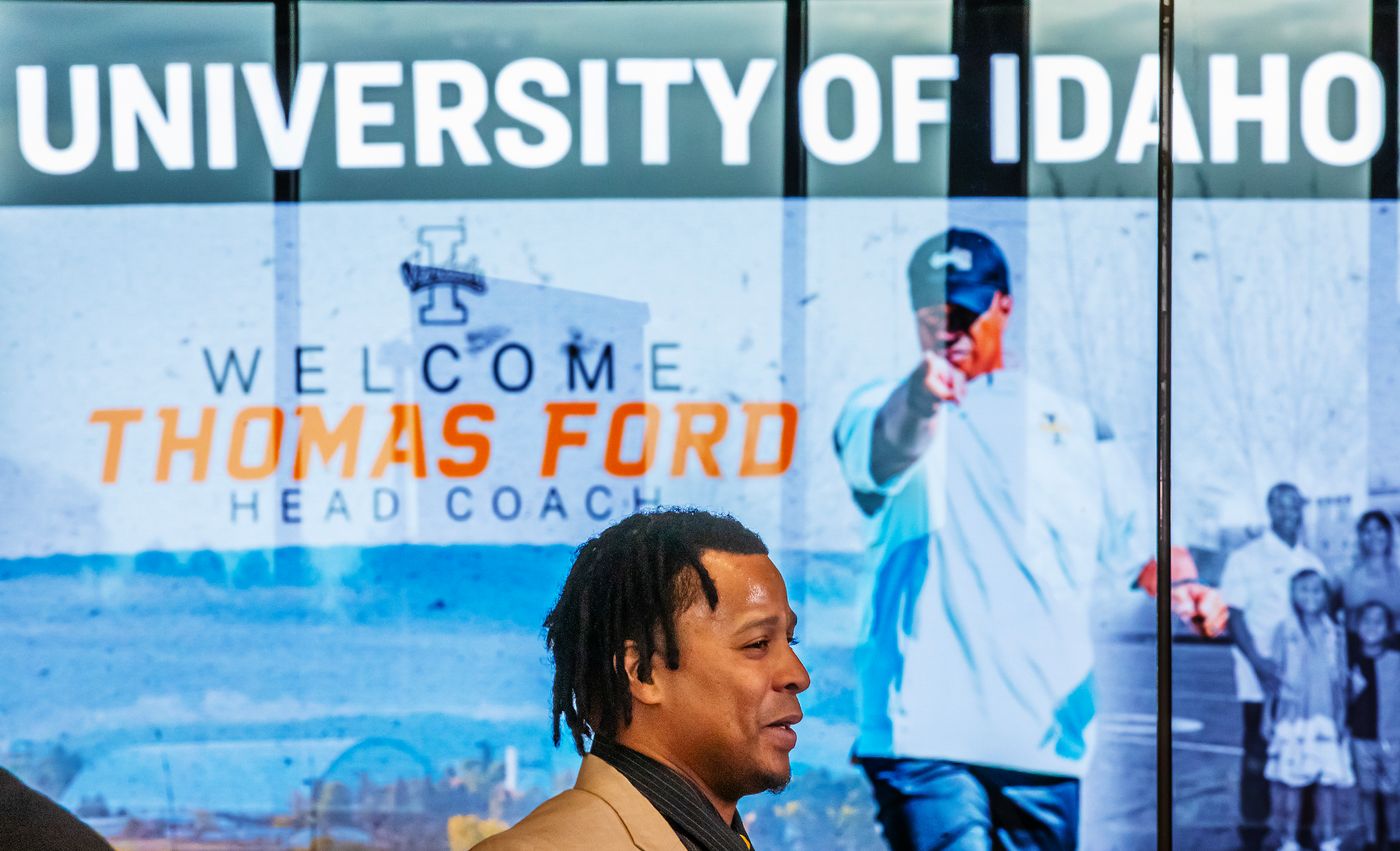 ‘Not a rebuild:’ new Idaho football coach Thomas Ford Jr. reintroduced...