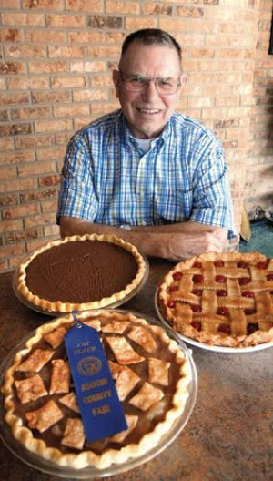 Oh my, his pie