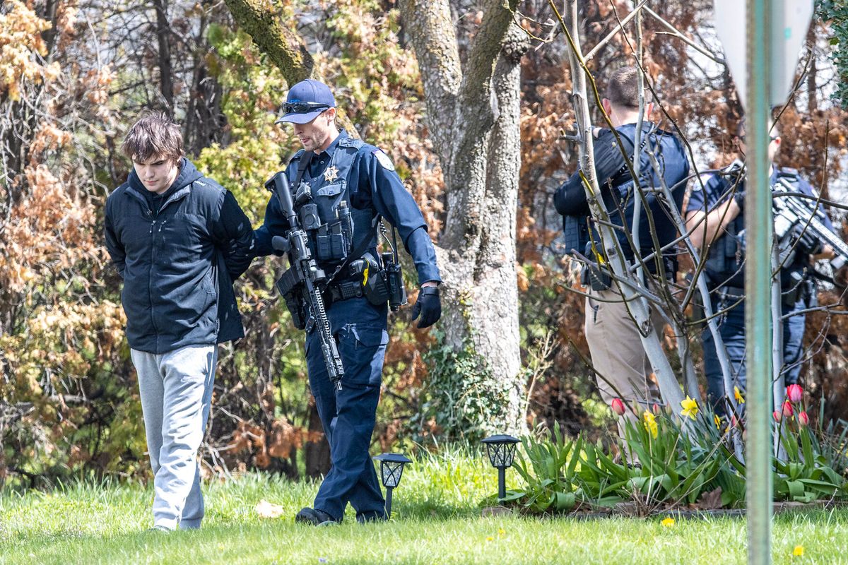Lewiston man arrested after officers execute search warrant at Normal ...