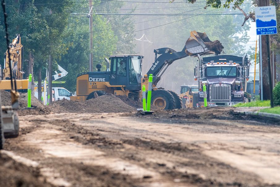 Fifth Street road project off to good start, Lewiston official says