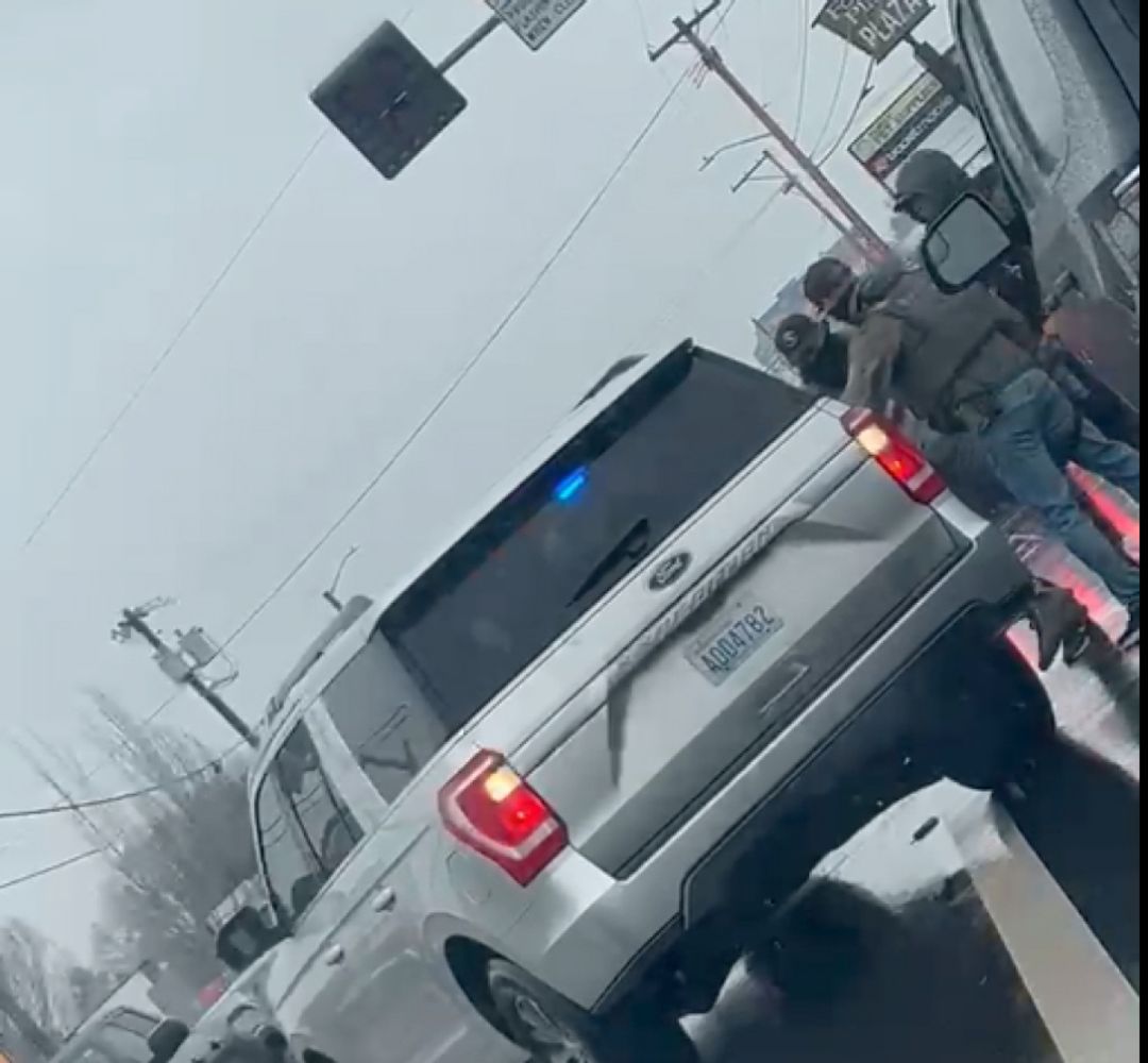 Witnesses, video: ICE vehicle ran over legs of man detained...