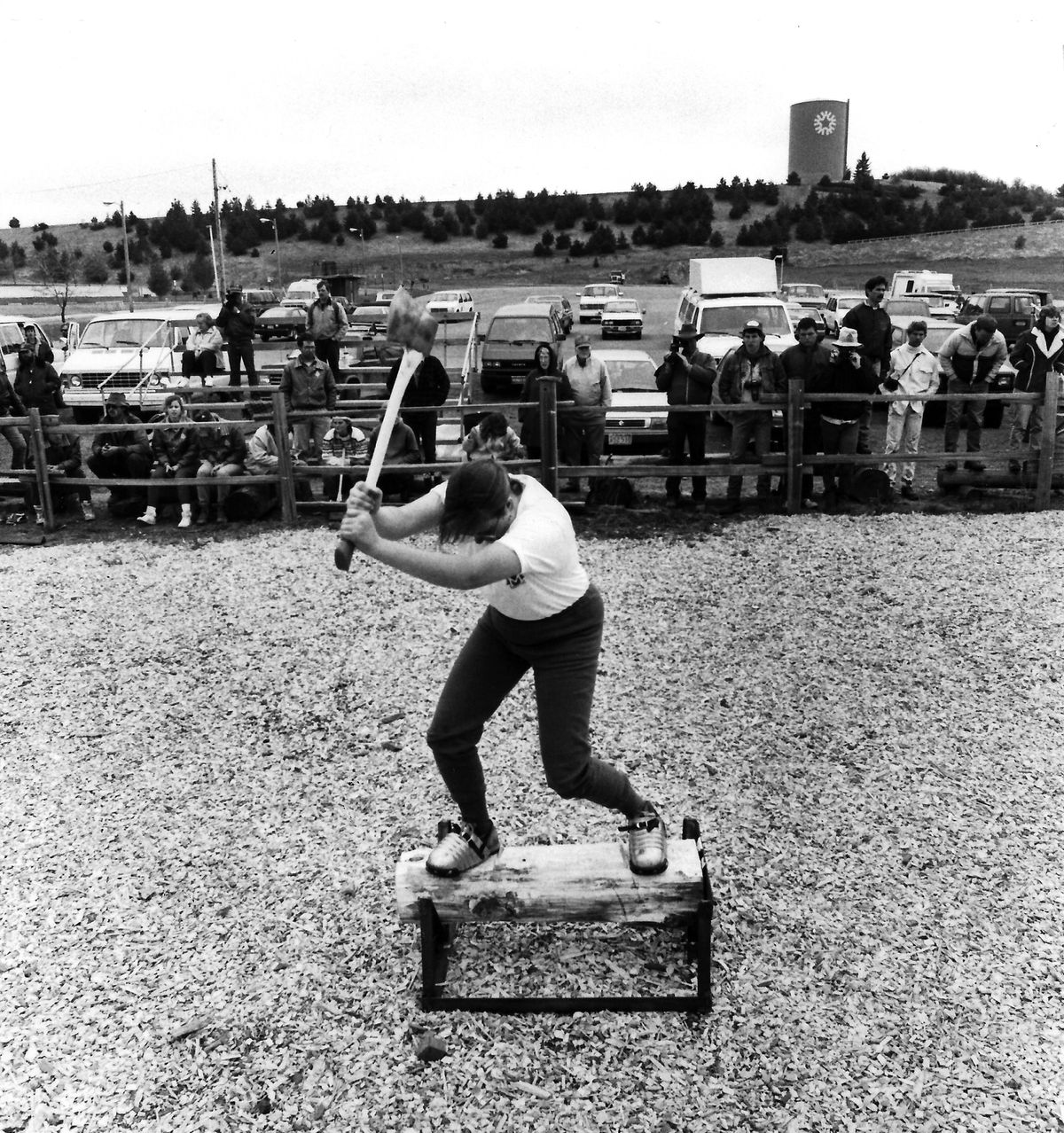 Blast from the Past / 1989: Logging sports competition