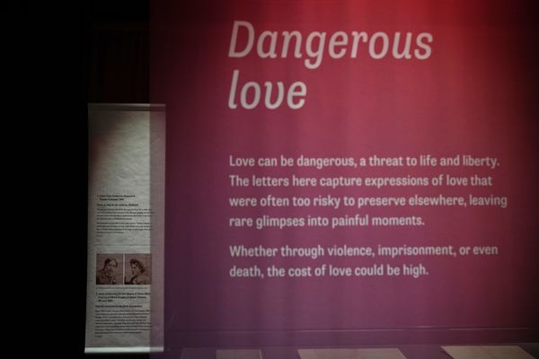 Historic love letters go on exhibit at Britain’s National Archives