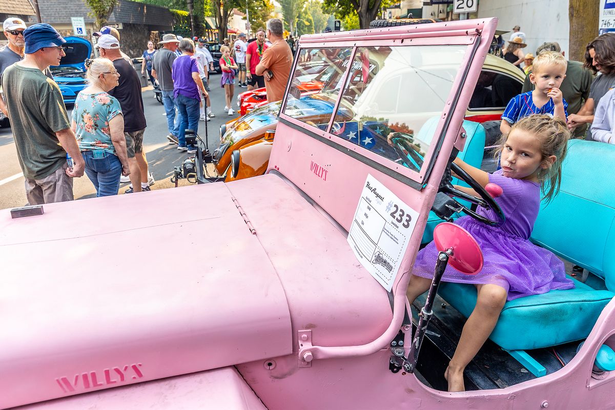 Classic car enthusiasts put their wheels on display at Hot August Nigh...