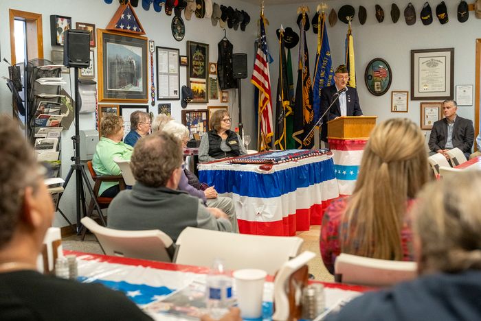 A textured token of thanks: Veterans honored with Quilts of Valor