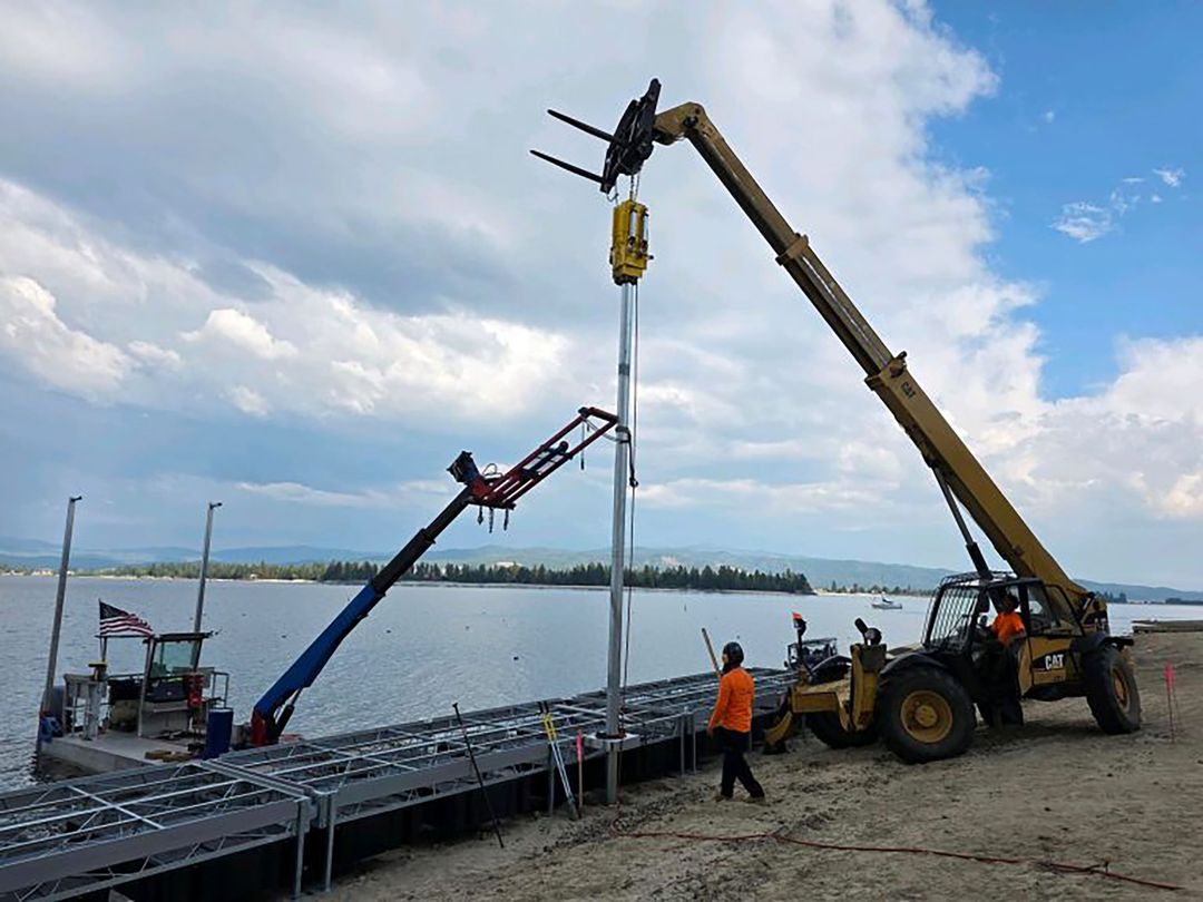 Tamarack breaks ground on Lake Cascade marina