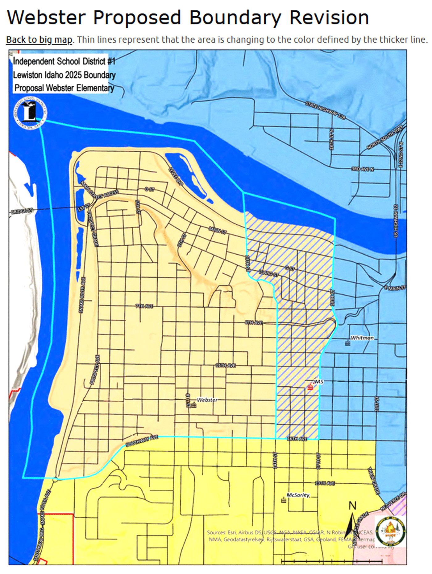 Lewiston population changes result in revised boundaries for city’s el...
