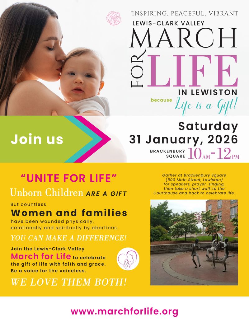 Valley March for Life set Jan. 31 at Lewiston