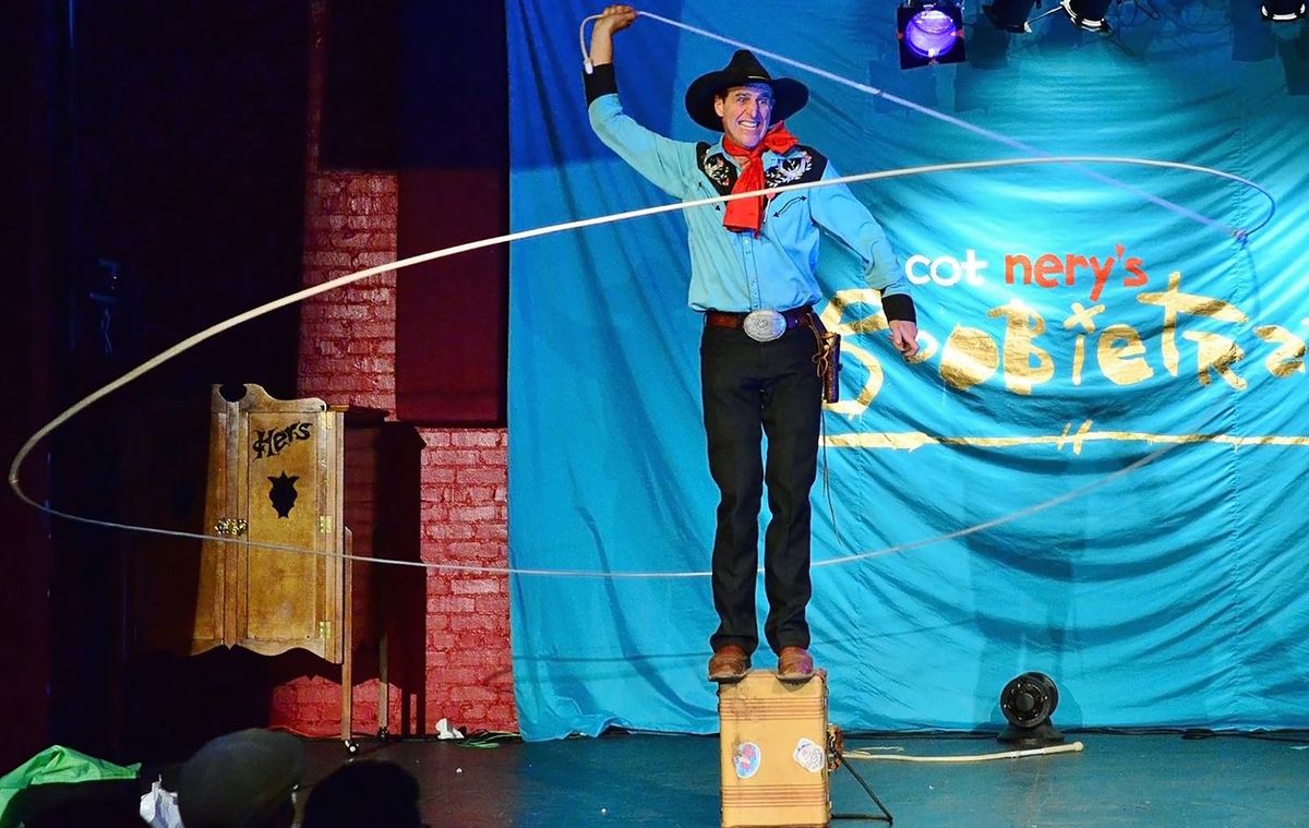 Leapin’ Louie Cowboy Comedy stops by Neill Public Library today