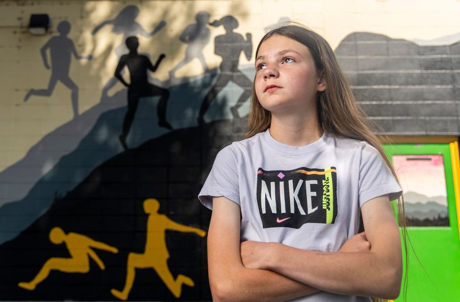 Lewiston’s rising star runner, Paisley Bonner, continues to impress du...