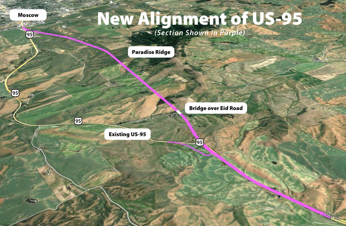 Early work begins on U.S. 95 reroute project