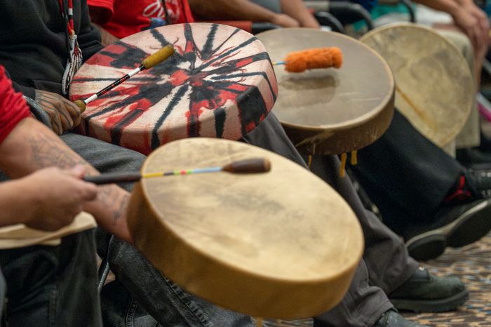 PHOTOS: Playing the stick game