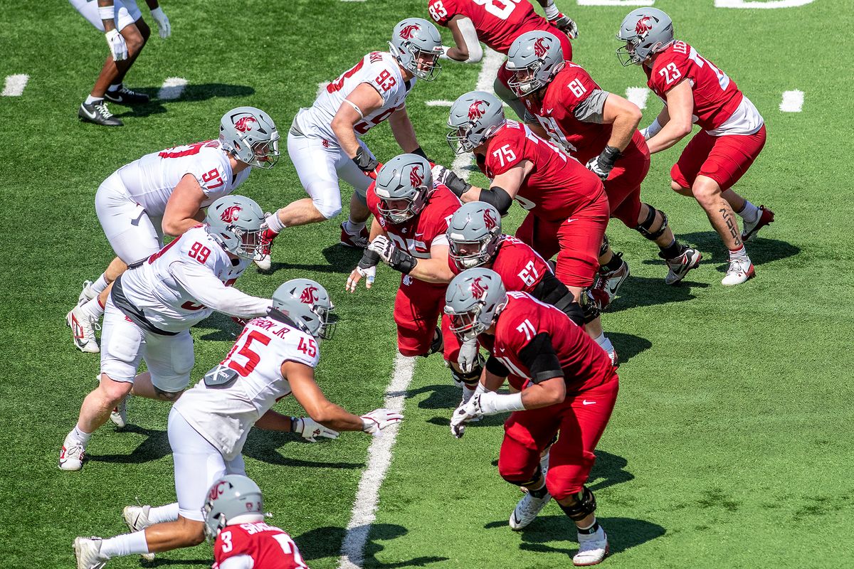 WSU offense edges defense in inaugural Crimson and Gray Spri...