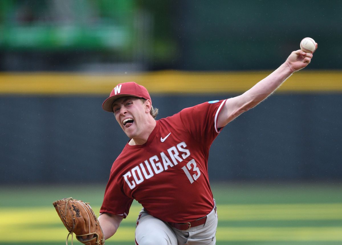 WSU’s Lewis tosses complete game in NCAA Tournament victory ...