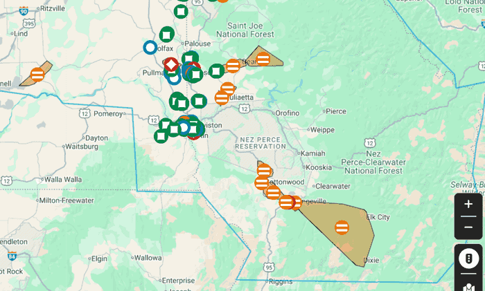 UPDATED AT 2:06 P.M.: Progress being made toward restoring power in re...