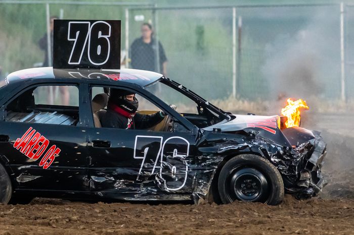 They smashed, they bashed at 36th annual demolition derby