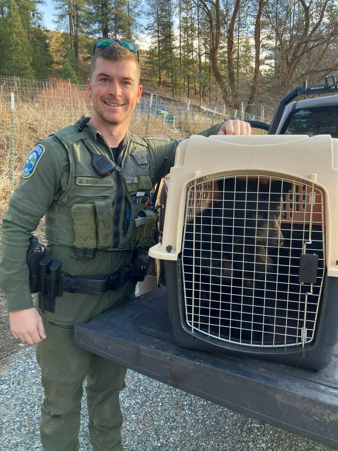 Fish and wildlife cop a real life-saver