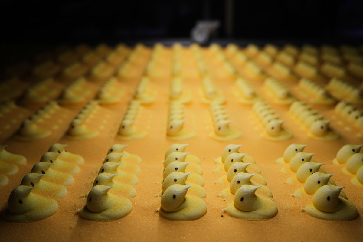 Inside the factory where Peeps are made