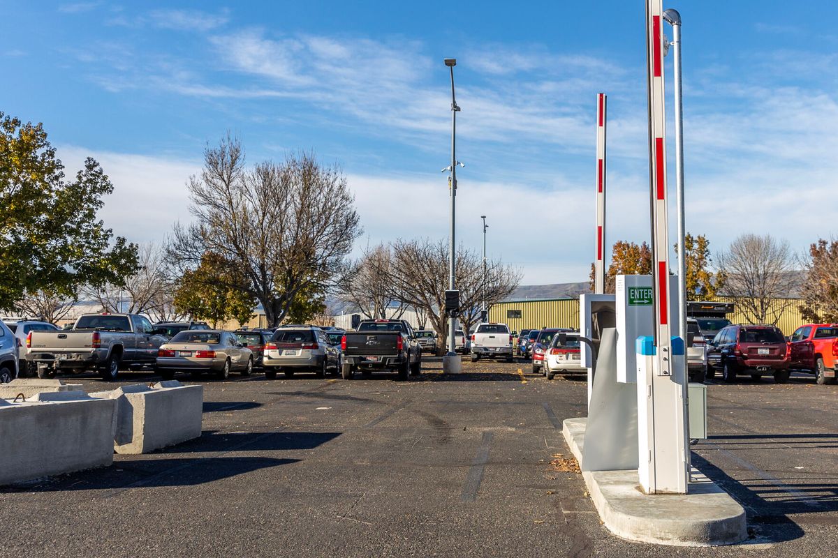 Airport switches parking systems for now