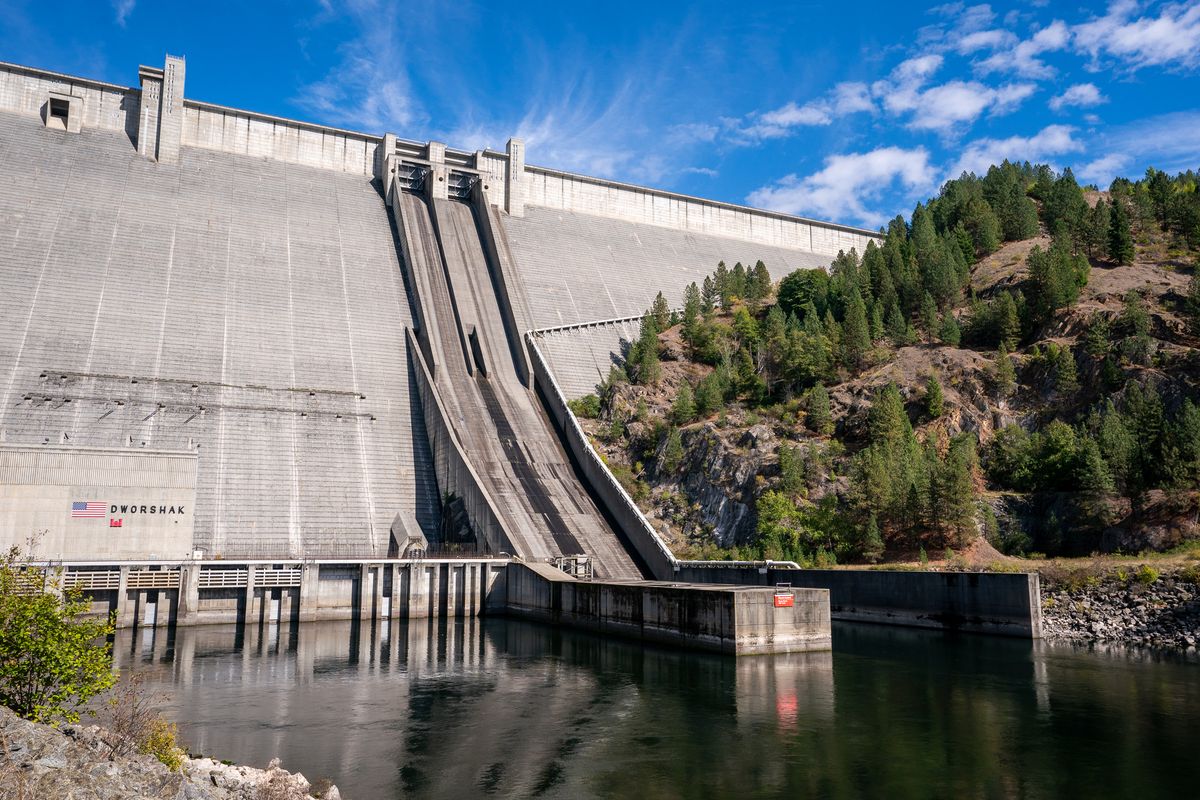 Dworshak Dam and Fish Hatchery
