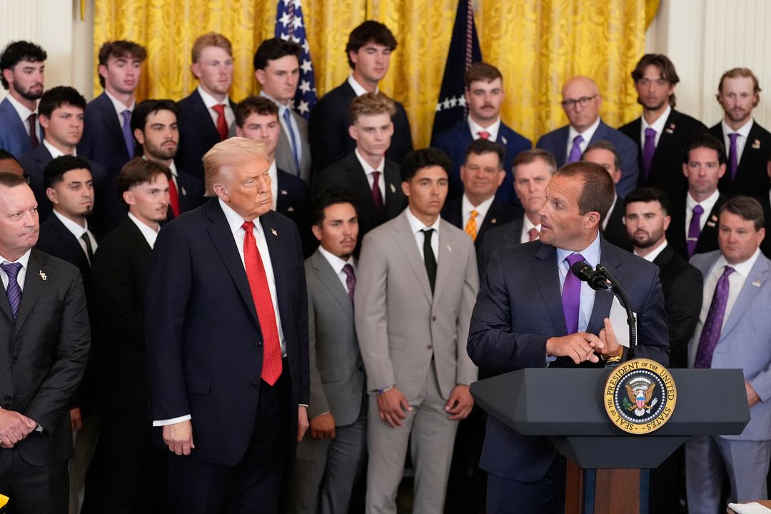 Undefeated NAIA champion LSU Shreveport pays visit to White House